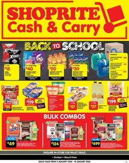 Shoprite Durban - 249 Berea Road | Trading Hours & Specials | Tiendeo