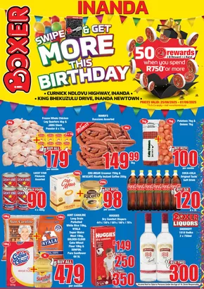 Boxer | Specials & Catalogues - August | Tiendeo