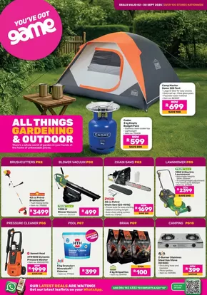 Game Rustenburg - Waterfall Mall Shopping Centre, R24 Highway ...