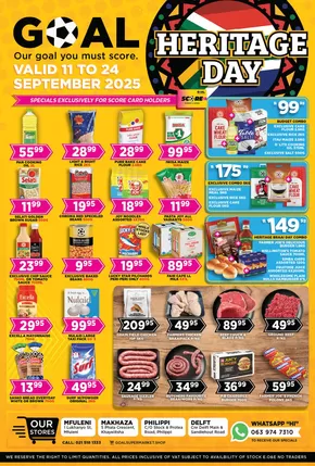 Goal Supermarket Cape Town - 4 Sandelhout St, Delft South | Trading ...