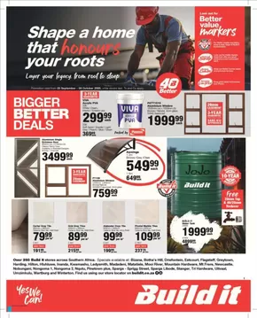 Build It Pietermaritzburg - 101 Boschoff Street | Trading Hours ...