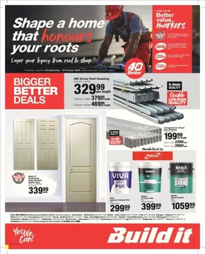 Build It Mthatha - 15 Elliot Road | Trading Hours & Specials | Tiendeo