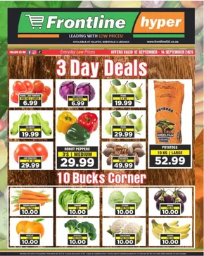 Frontline Hyper Stores | Trading Hours, Phone Numbers & Locations | Tiendeo