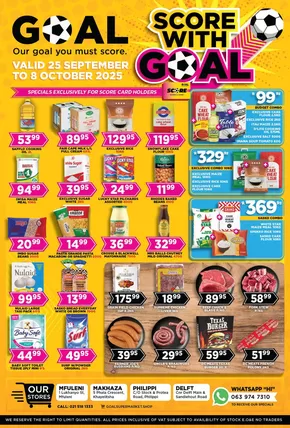Goal Supermarket | Specials & Catalogues - October | Tiendeo