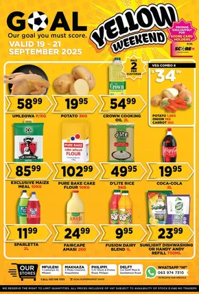 Goal Supermarket Cape Town - 4 Sandelhout St, Delft South | Trading ...