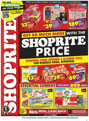 Shoprite Kraaifontein - 18 van Riebeeck Road | Trading Hours & Specials ...