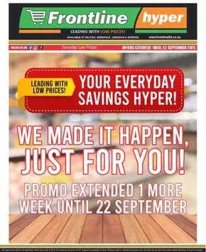 Frontline Hyper Johannesburg - Meadowdale, Germiston | Trading Hours ...