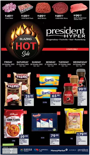 President Hyper Stores in Rustenburg | Trading Hours & Contact Numbers ...