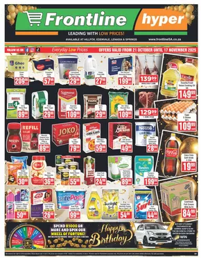Frontline Hyper Johannesburg - Meadowdale, Germiston | Trading Hours ...