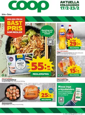Stora Coop i Visby | Erbjudanden & Reklamblad februari | Tiendeo