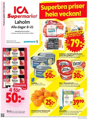 ICA Supermarket Halmstad - Vallås Centrum | Reklamblad & Öppettider ...