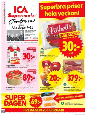 ICA Supermarket i Laholm | Erbjudanden & Reklamblad februari | Tiendeo