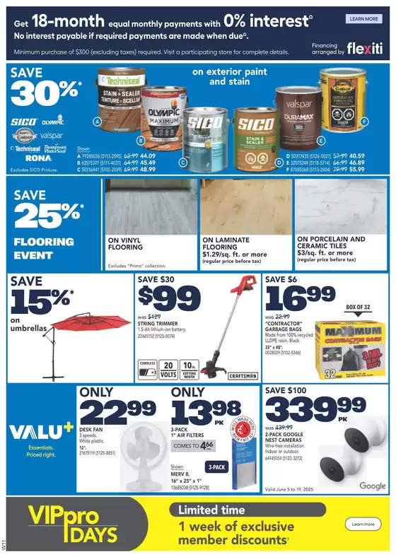 RONA Spruce Grove - 175 Highway 16A | Flyers & Phone numbers | Tiendeo