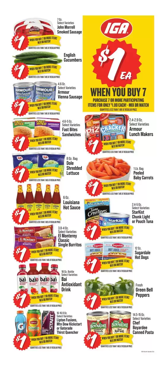 IGA Olney IL - 1313 E. Main Street | Store Hours & Deals | Tiendeo