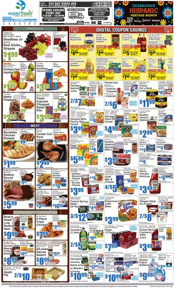 Super Fresh New York - 242 Bay Ridge Avenue | Store Hours & Deals | Tiendeo