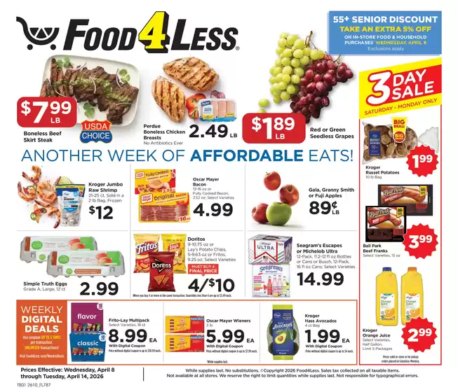 Food 4 Less in Chicago IL | April Ads & Coupons | Tiendeo
