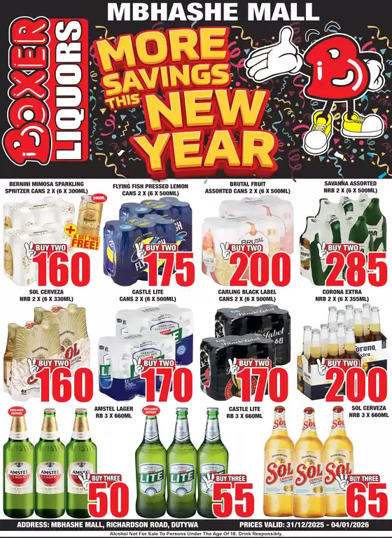 Shoprite Liquor Tzaneen | December Specials & Catalogues | Tiendeo