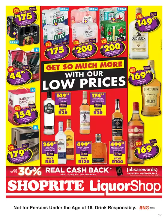Shoprite Liquor Bellville - Airport Shopping Mall Cnr Stellenbosch ...