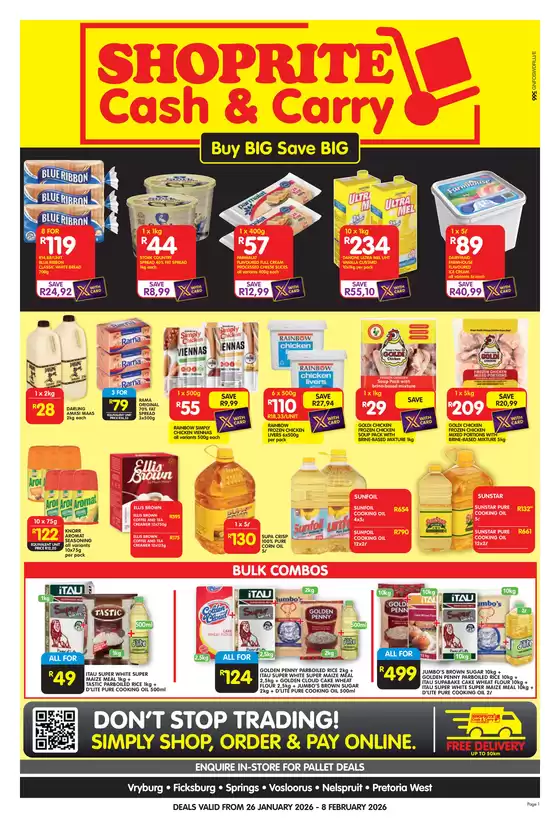 Yarona Cash & Carry in Johannesburg | January Specials & Deals | Tiendeo