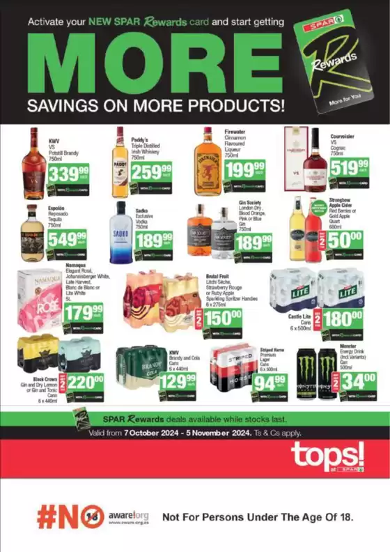 Tops Spar in Sabie | October Specials & Deals | Tiendeo