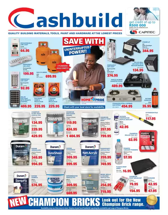 Cashbuild in Jane Furse | October Catalogues & Specials | Tiendeo