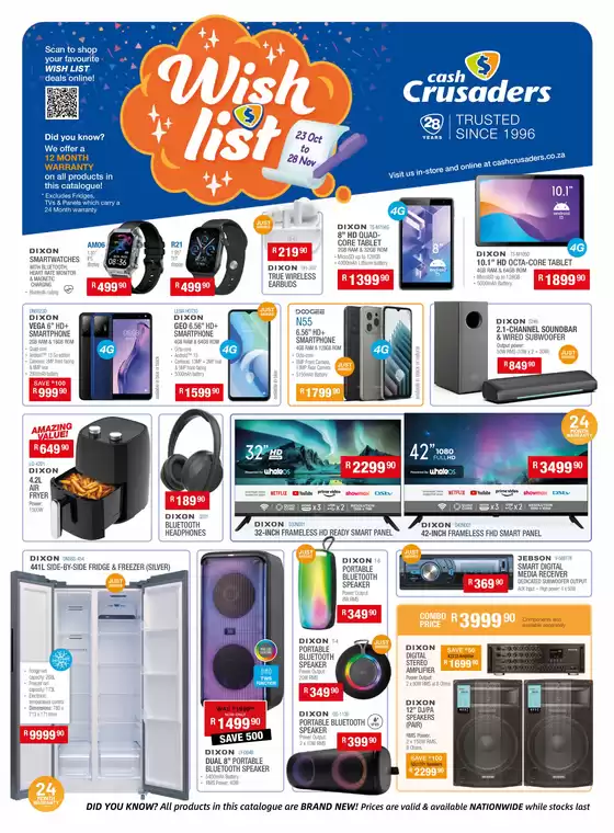 Cash Crusaders | Deals & Specials - November | Tiendeo
