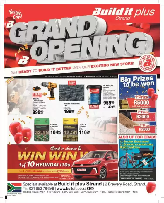 Build It | Specials & Catalogues - November | Tiendeo