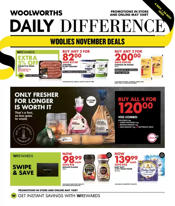 Woolworths | Specials & Catalogues - November | Tiendeo