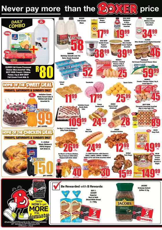 Boxer in Johannesburg | January Specials & Catalogues | Tiendeo