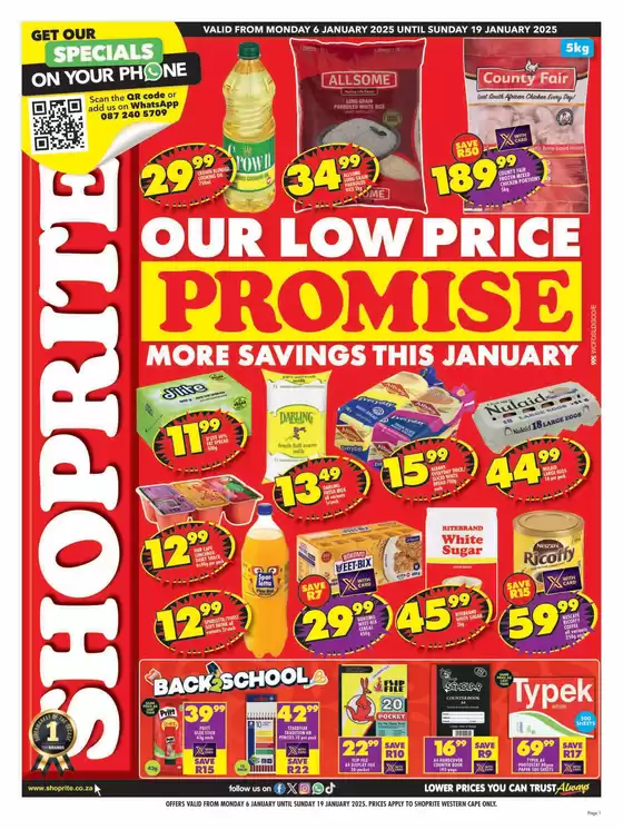 Shoprite Grabouw - Pineview | Trading Hours & Specials | Tiendeo