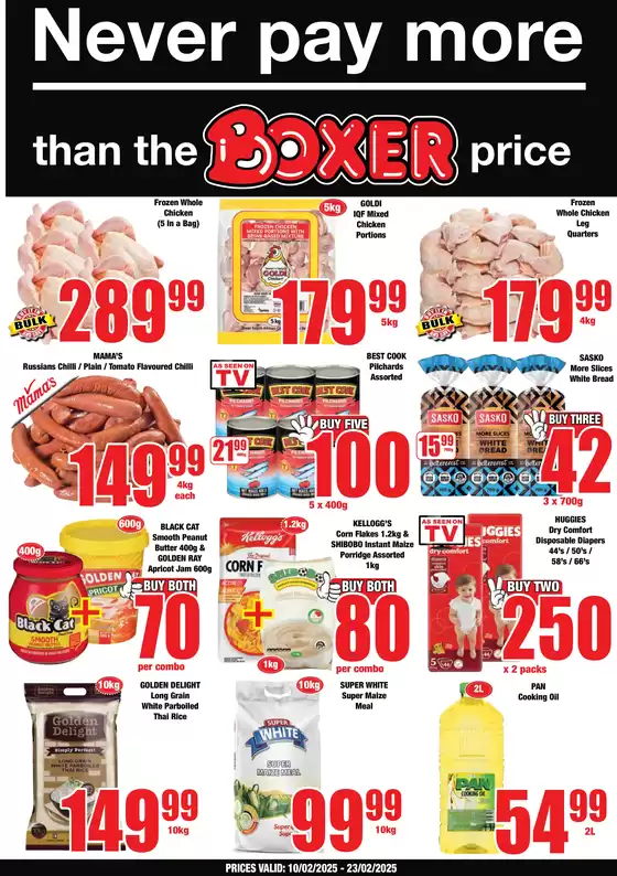 Boxer in Port Elizabeth | February Specials & Catalogues | Tiendeo