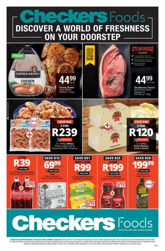 Checkers Bluff - 27 Titren Road | Trading Hours & Specials | Tiendeo