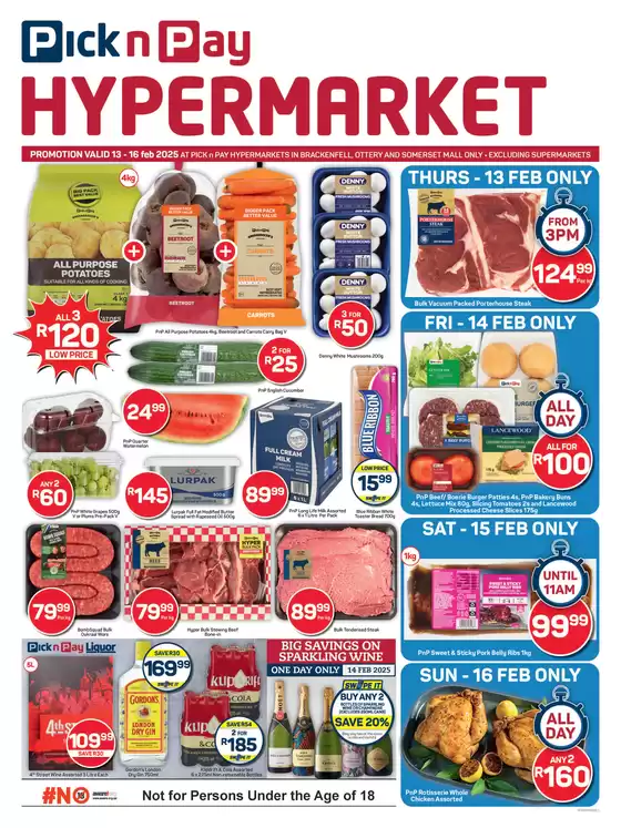 Pick n Pay Hypermarket | Specials & Catalogues - February | Tiendeo