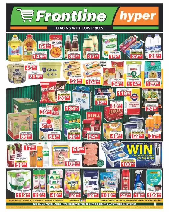 Frontline Hyper in Lenasia | March Specials & Deals | Tiendeo