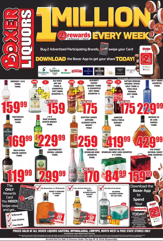 Boxer Liquors in Johannesburg | February Specials & Deals | Tiendeo