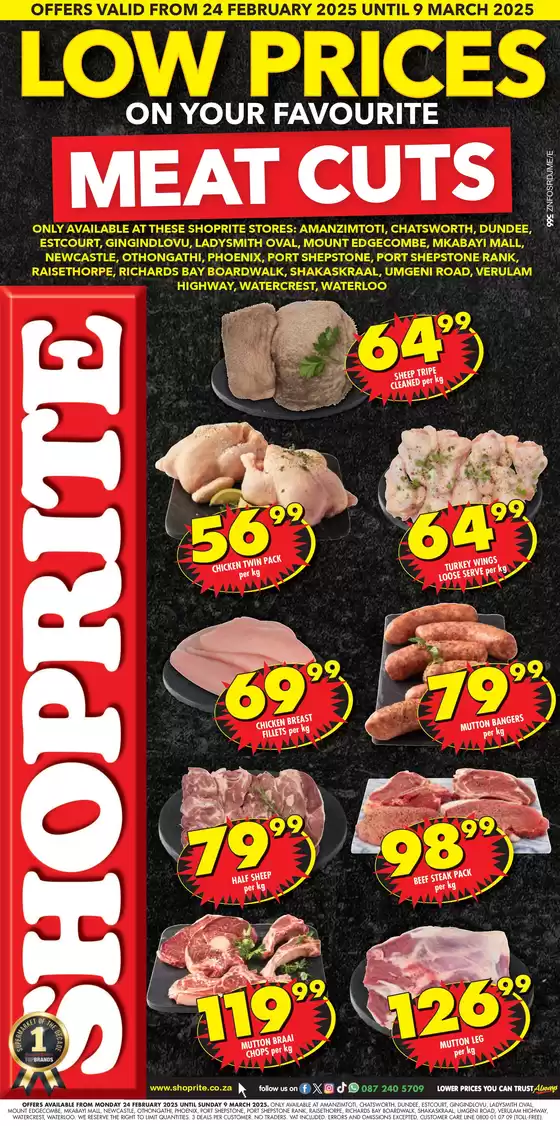 Shoprite Richards Bay - Krugerrand Grove, Inkwazi Boardwalk Mall ...