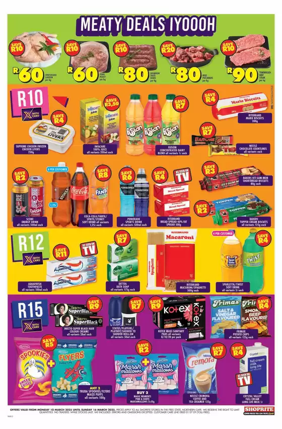 Shoprite Bloemfontein - Dr Belcher Rd | Trading Hours & Specials | Tiendeo