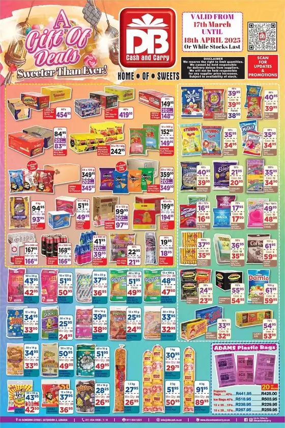 DB Cash and Carry Lenasia - 45 Gemsbok Street,Extension 2 | Trading ...