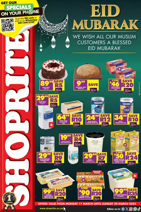 Shoprite Phoenix - Phoenix Plaza | Trading Hours & Specials | Tiendeo