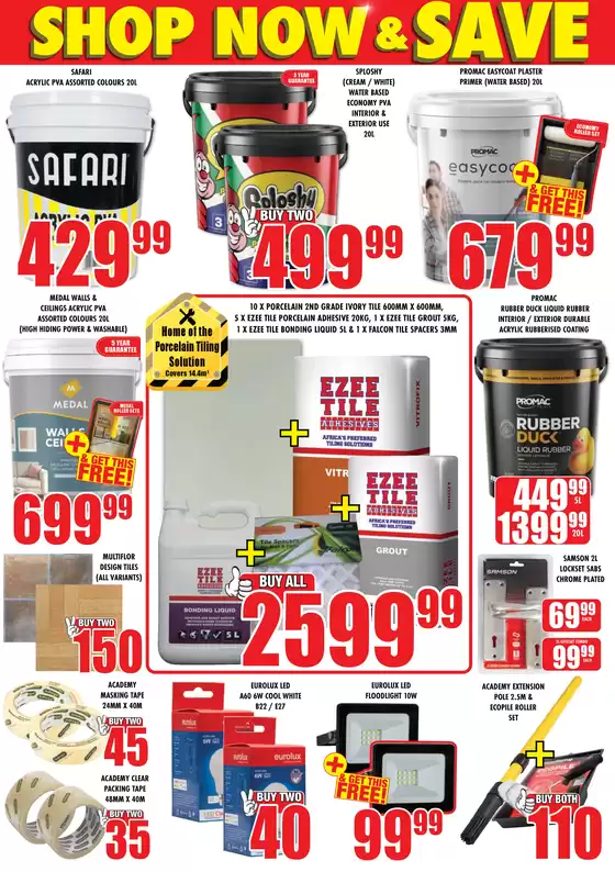 Boxer Build | Specials & Catalogues - April | Tiendeo