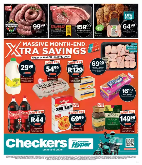Checkers Somerset West - Cnr Main and Gordan Str | Trading Hours ...
