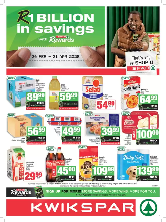 KwikSpar | Specials & Catalogues - April | Tiendeo