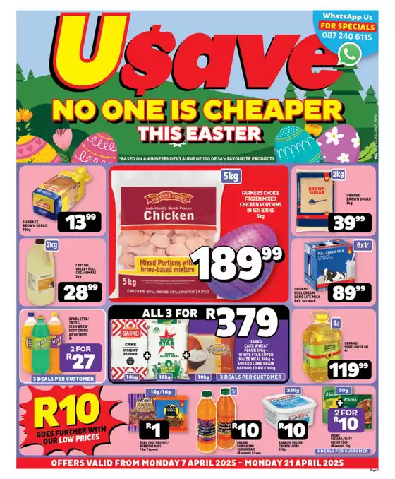 Usave | Specials & Catalogues - April | Tiendeo