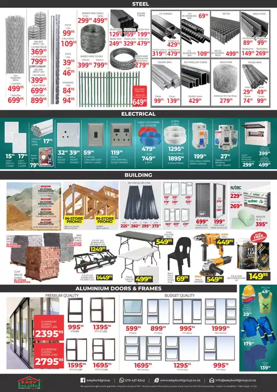 Easy Build | Specials & Catalogues - June | Tiendeo
