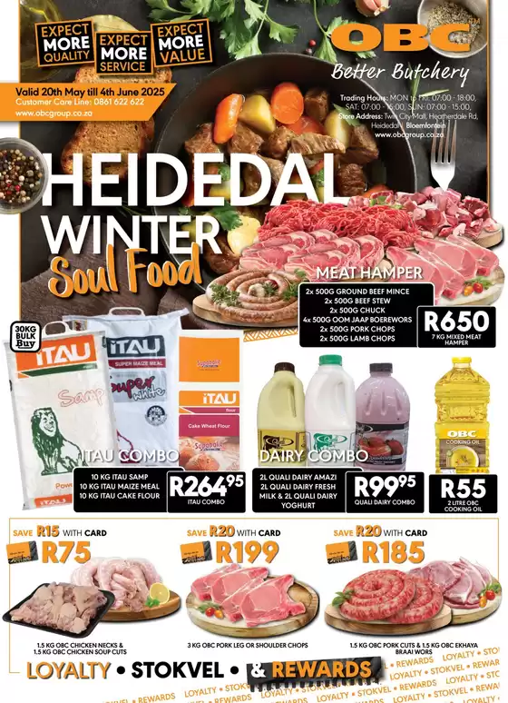 OBC Meat & Chicken | Specials & Catalogues - May | Tiendeo