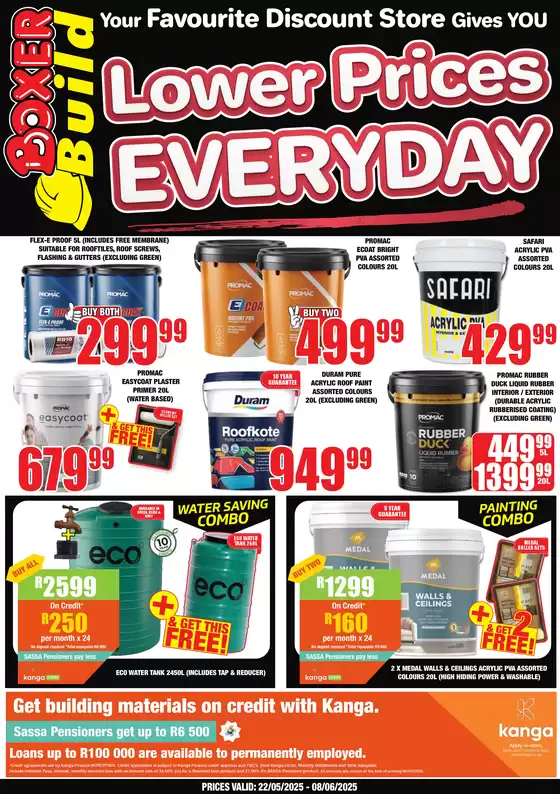 Boxer Build | Specials & Catalogues - June | Tiendeo