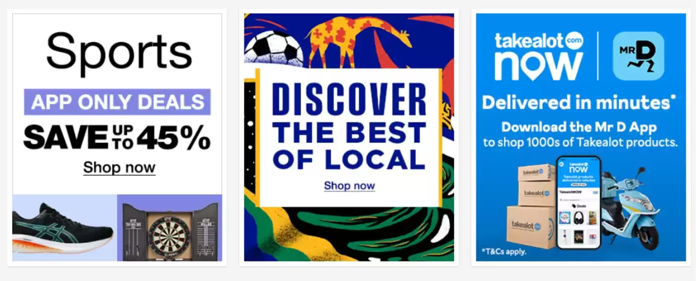 Takealot | Catalogues & Specials May 2025 | Tiendeo