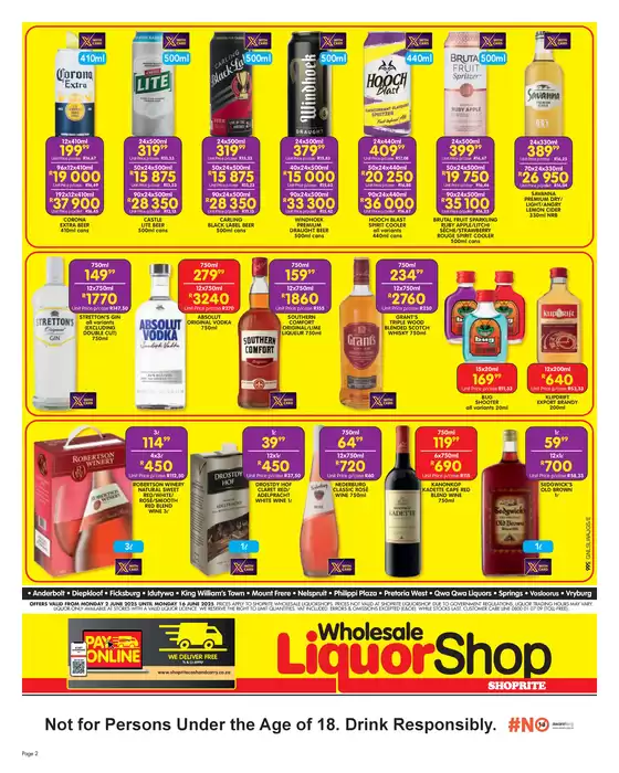 Shoprite Liquor Specials & Catalogues - June | Tiendeo