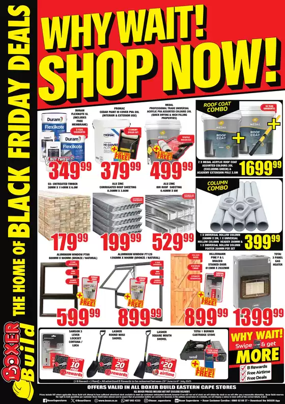 Boxer Build Stores | Trading Hours, Contact Numbers & Locations | Tiendeo