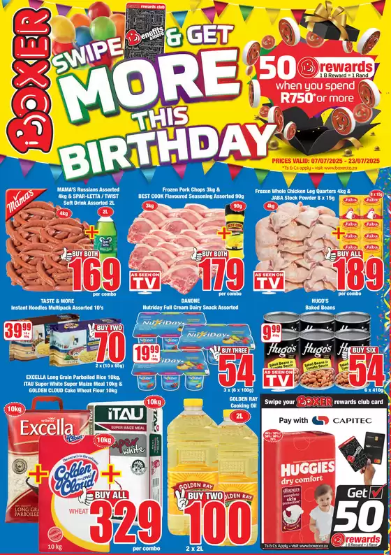 Boxer in Bloemfontein | July Specials & Catalogues | Tiendeo